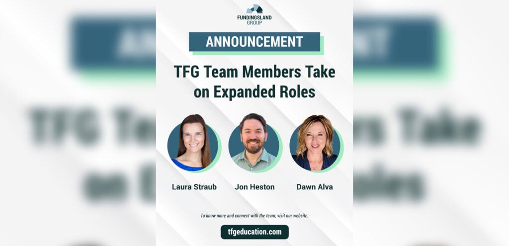 TFG Announces Expanded Roles for Three Team members: Laura Straub, Jon Heston, and Dawn Alva ...